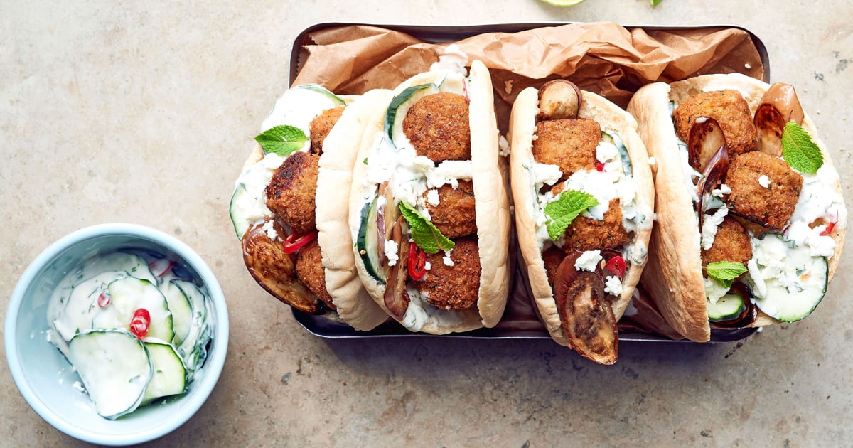Pane pita con falafel | Ricetta