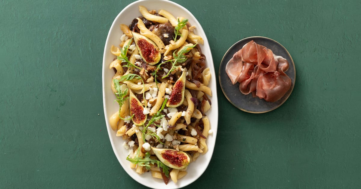 Pasta mit Feigen | Rezept