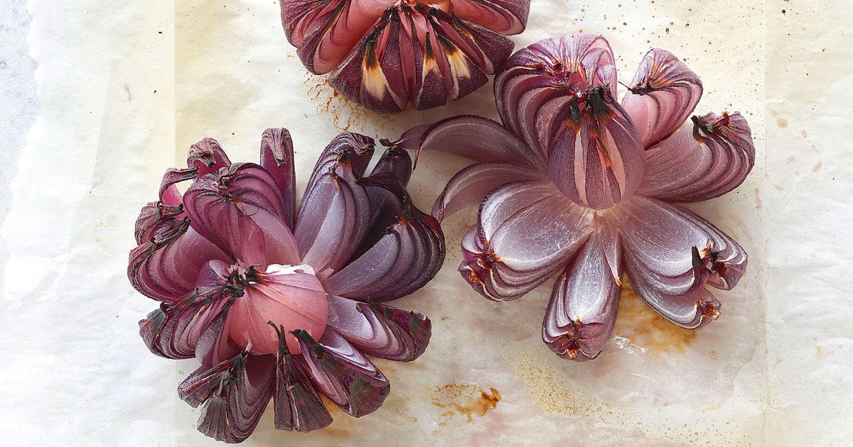 Fleur d'oignon rôtie | Recette