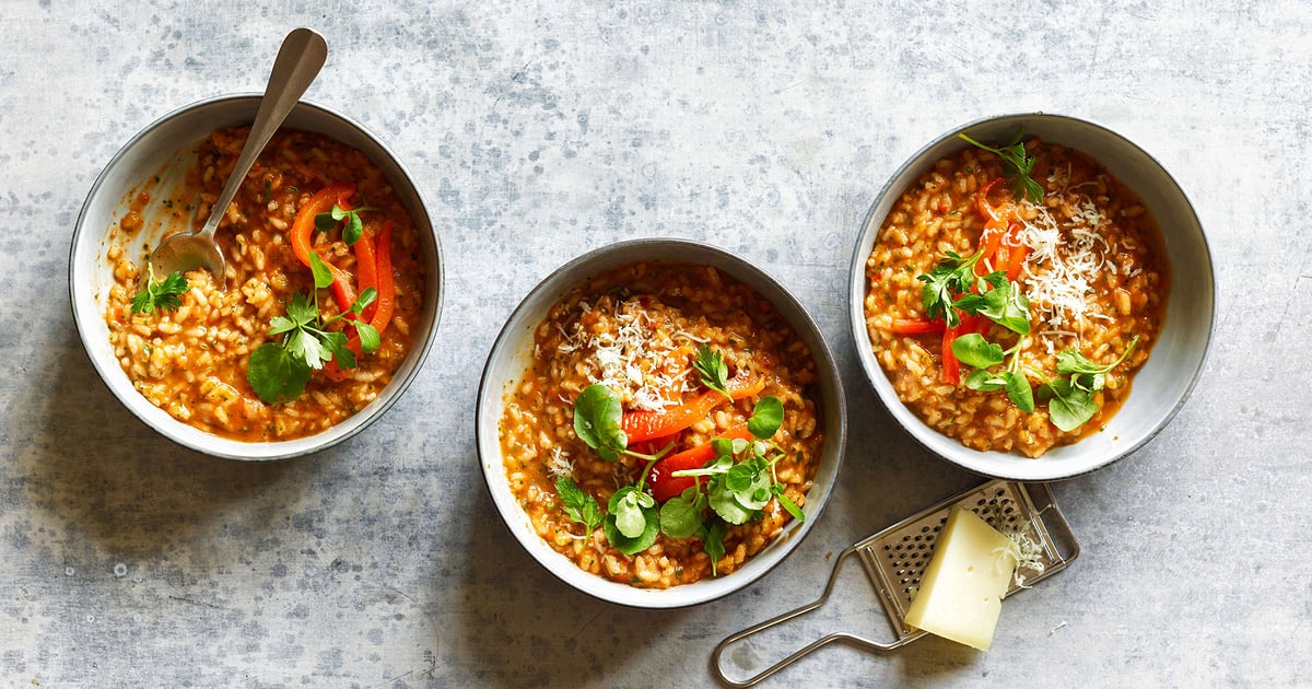 Risotto aux poivrons | Recette