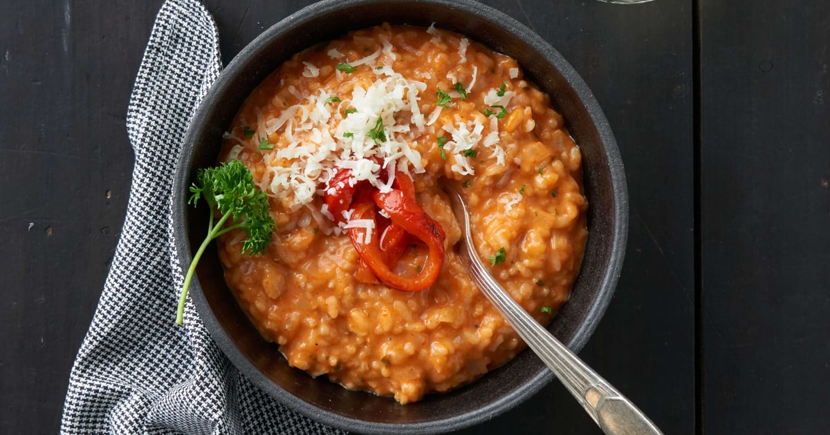 Risotto aux poivrons | Migusto
