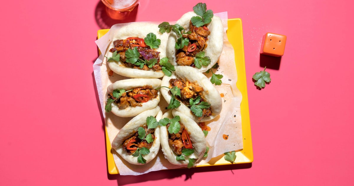 Bao buns avec seitan piquant | Recette