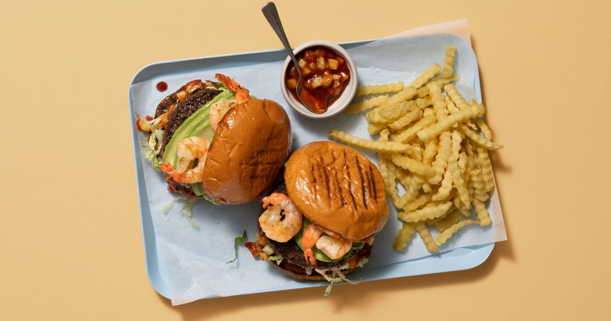 Burger surf & turf | Recette