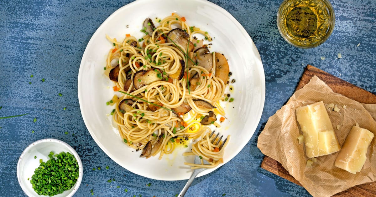 Spaghetti mit Pilzen | Migusto