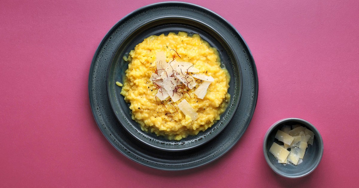 Safranrisotto | Rezept