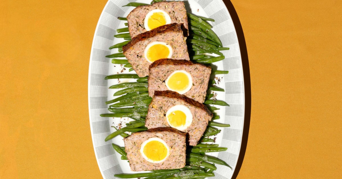 Rôti haché aux œufs durs | Recette