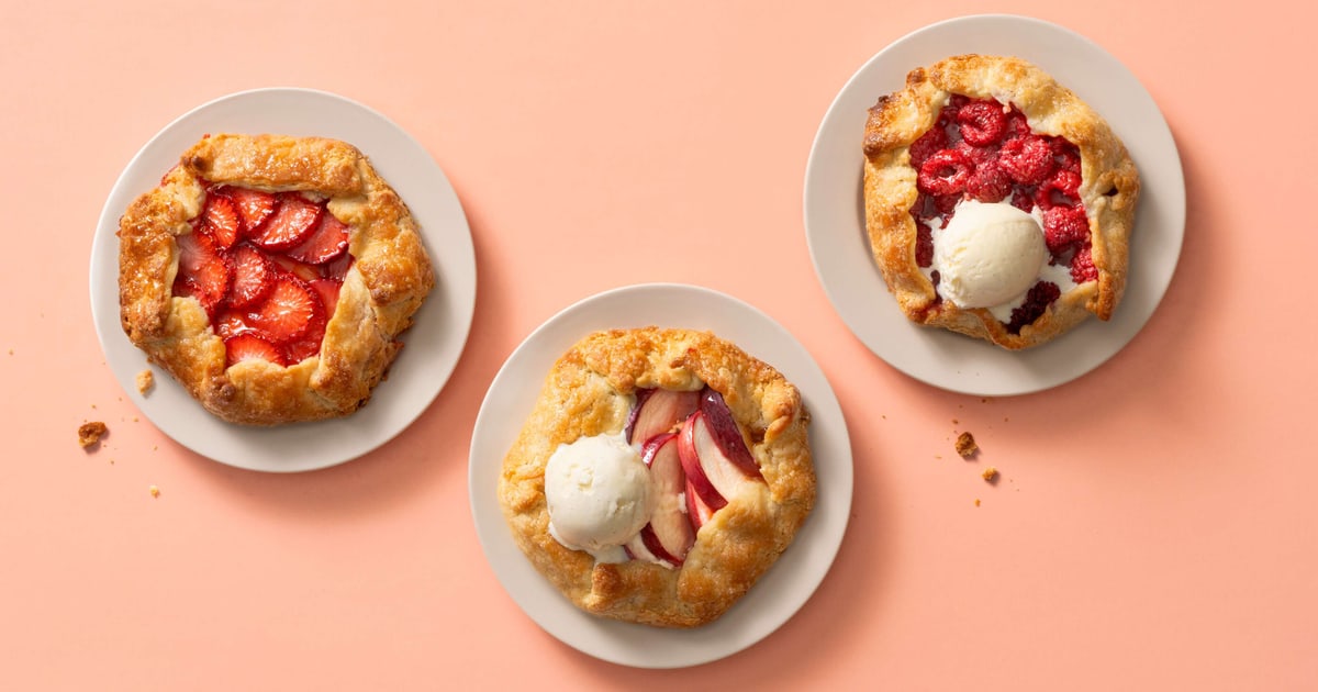 Mini-Galettes mit Früchten | Rezept