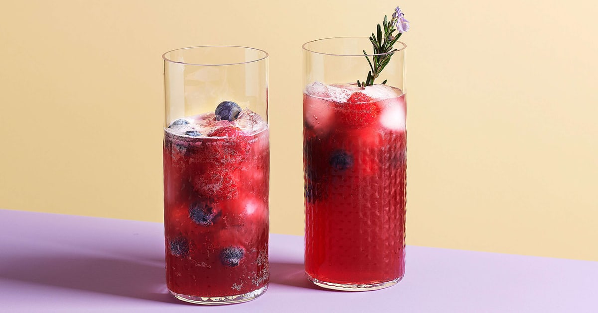 Red-Berry-Longdrink | Rezept