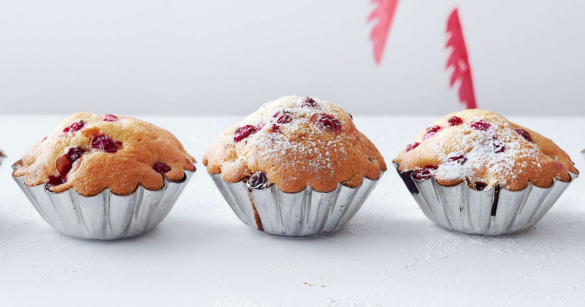 Madeleines aux groseilles rouges | Recette