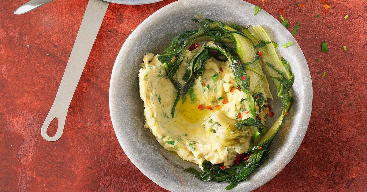 Catalogna mit Favebohnen-Kartoffel-Stock | Rezept