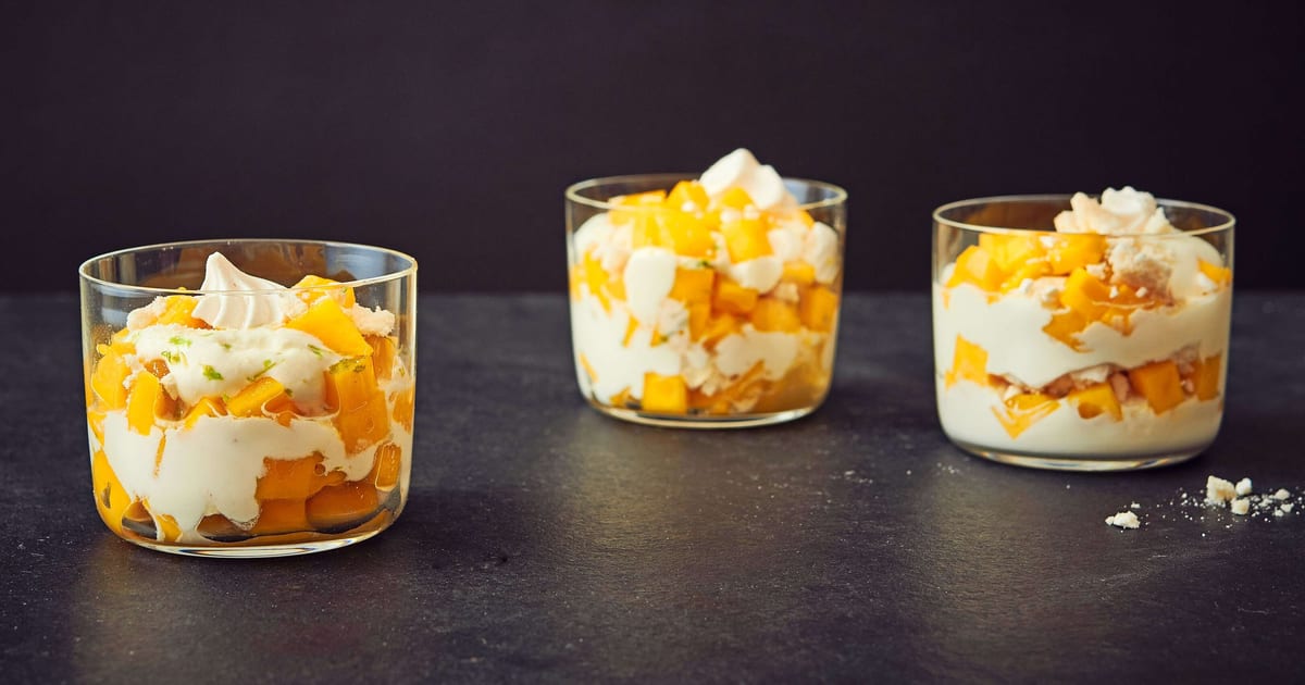 Eton Mess mit Mango | Rezept