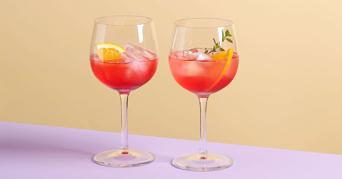 Virgin Hibiscus-Martini | Rezept