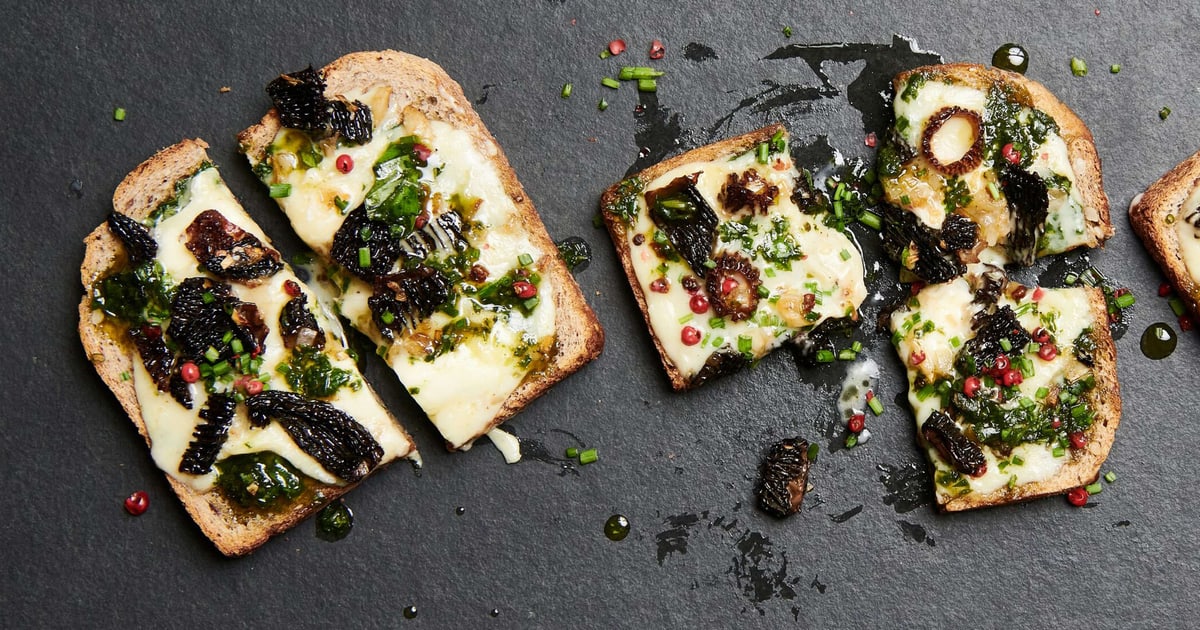 Toast alle spugnole gratinato | Ricetta