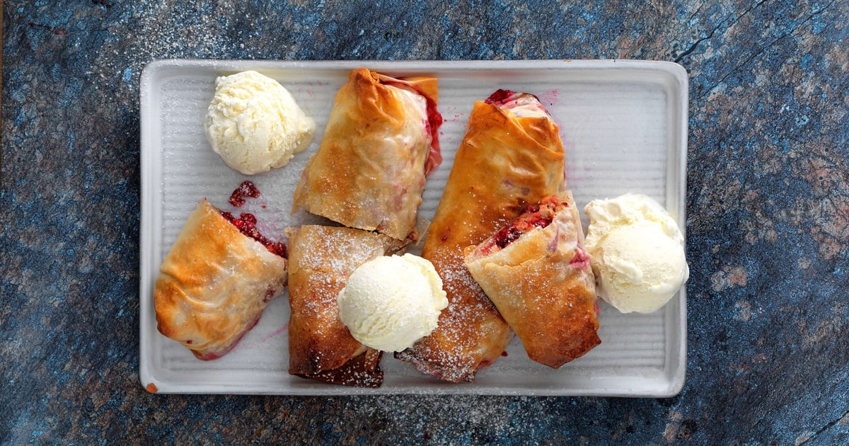 Mini-strudels aux airelles | Recette