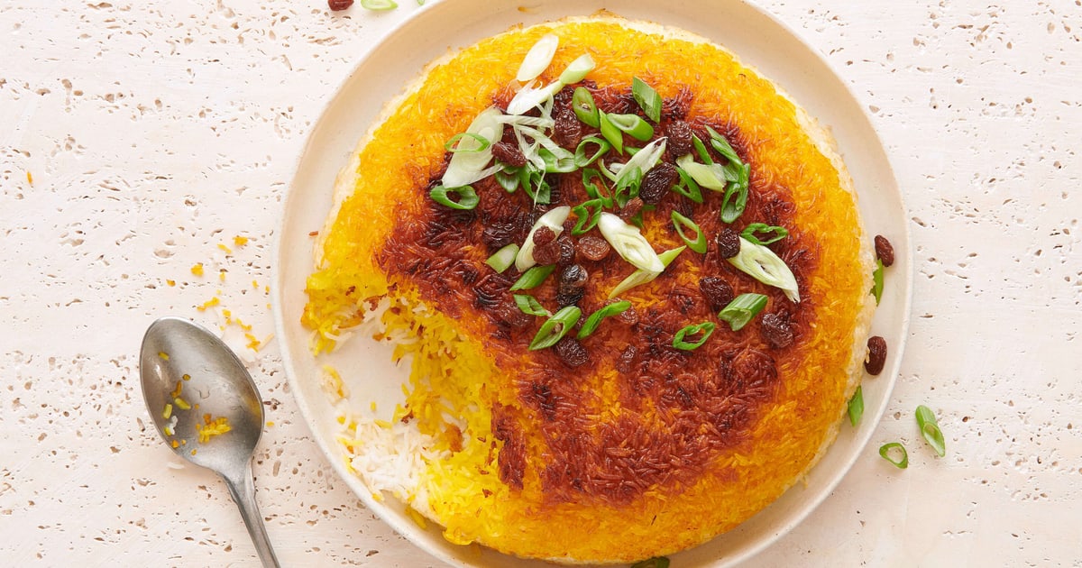 Gebratener Safranreis | Rezept