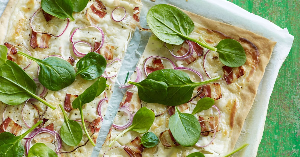 Flammkuchen Mit Spinat