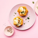 Pastetli mit Poulet und Erbsen | Rezept