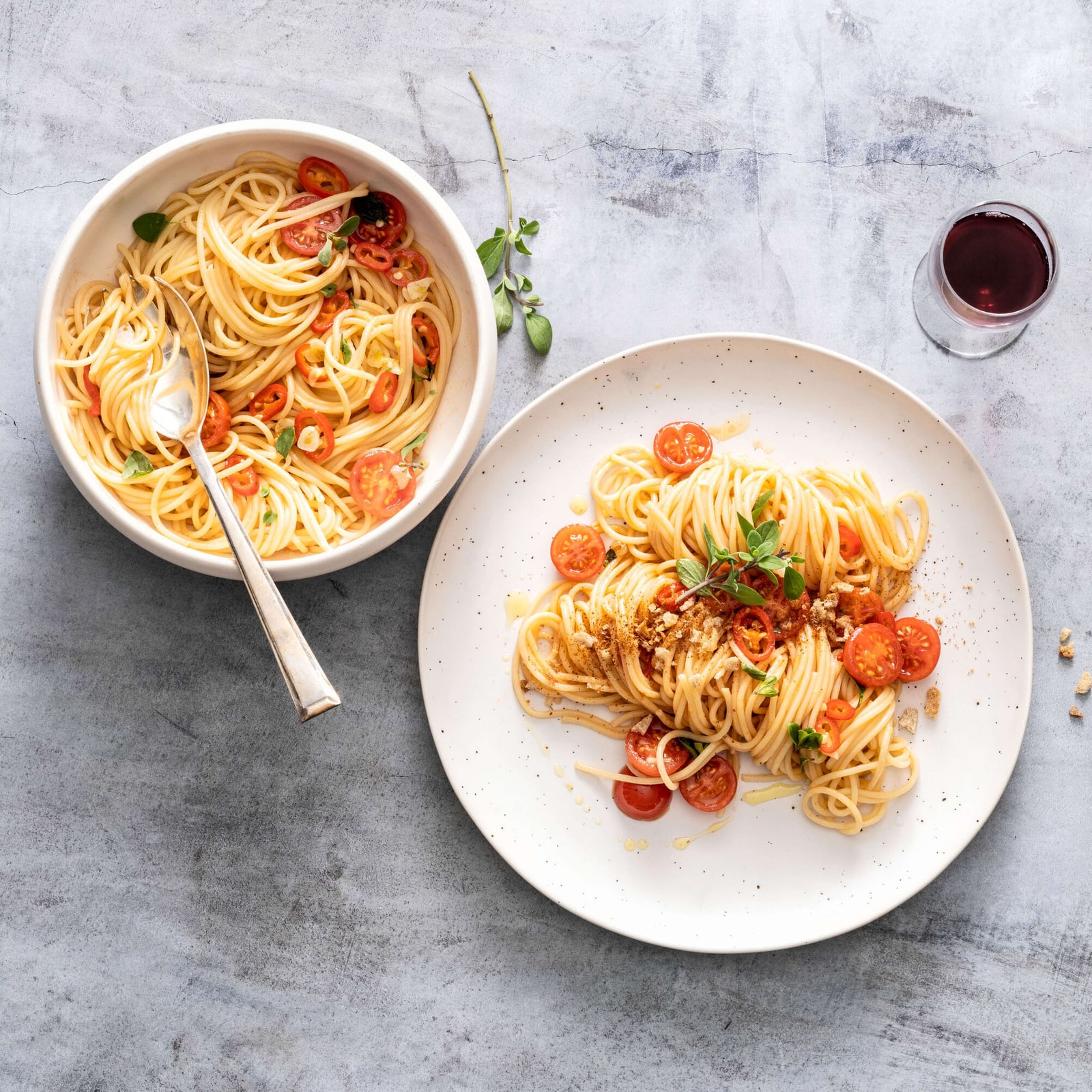 Spaghetti mit Mini-Artischocken und Oliven | Migusto