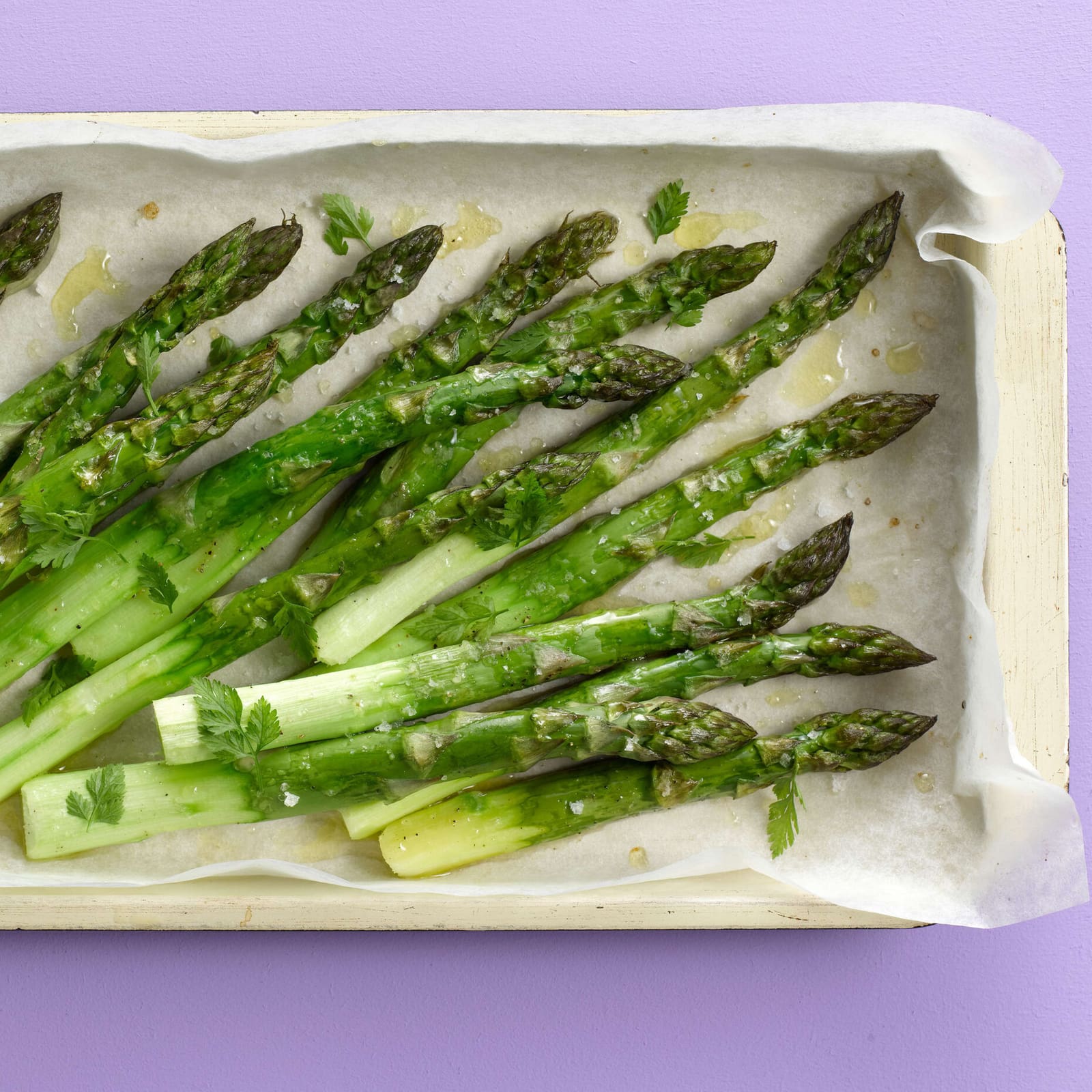 Poêlée d'asperges vertes | Recette
