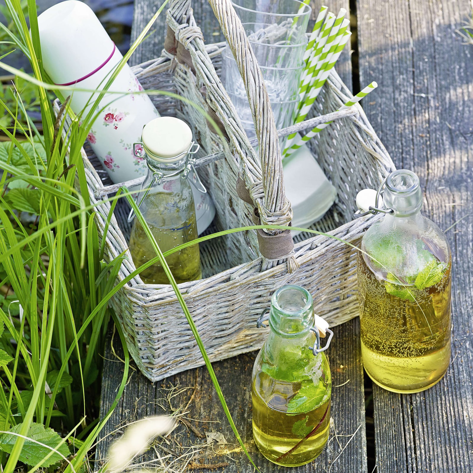 Minze-Holunder-Eistee | Migusto