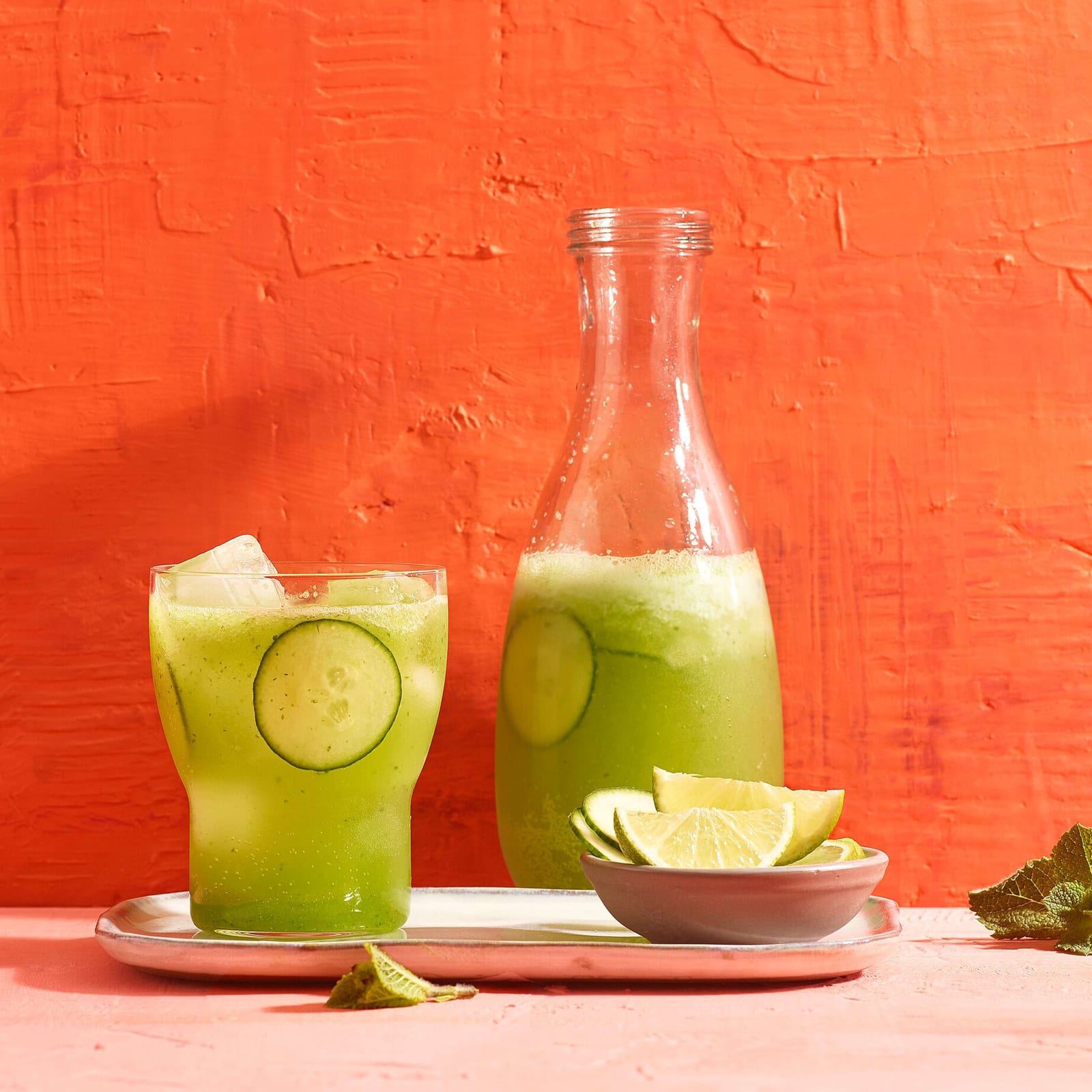 Punch au concombre et aux citrons verts | Recette