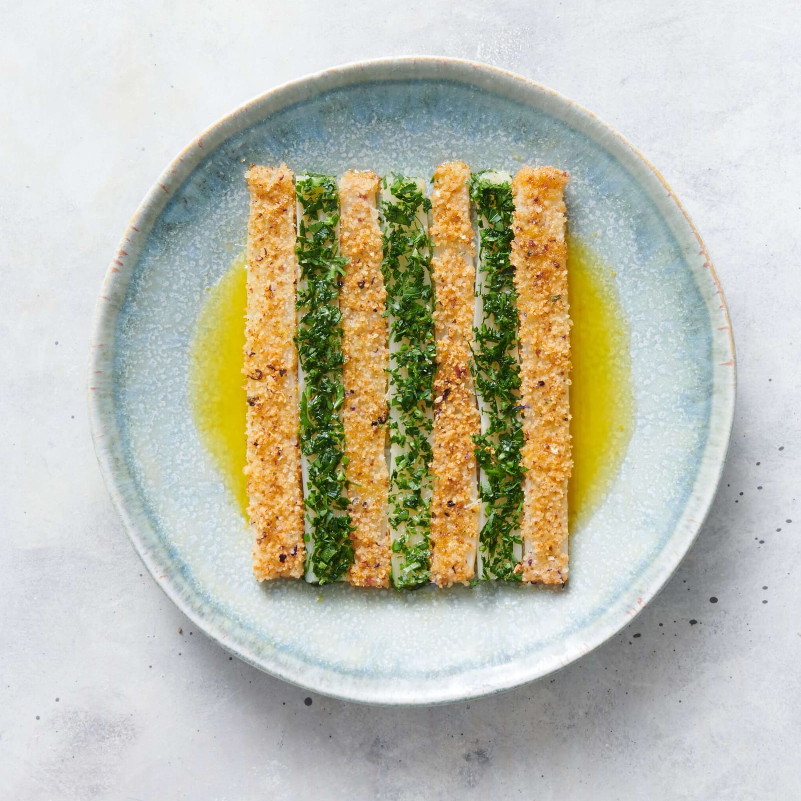 Salsifis au four avec fromage bleu | Migusto
