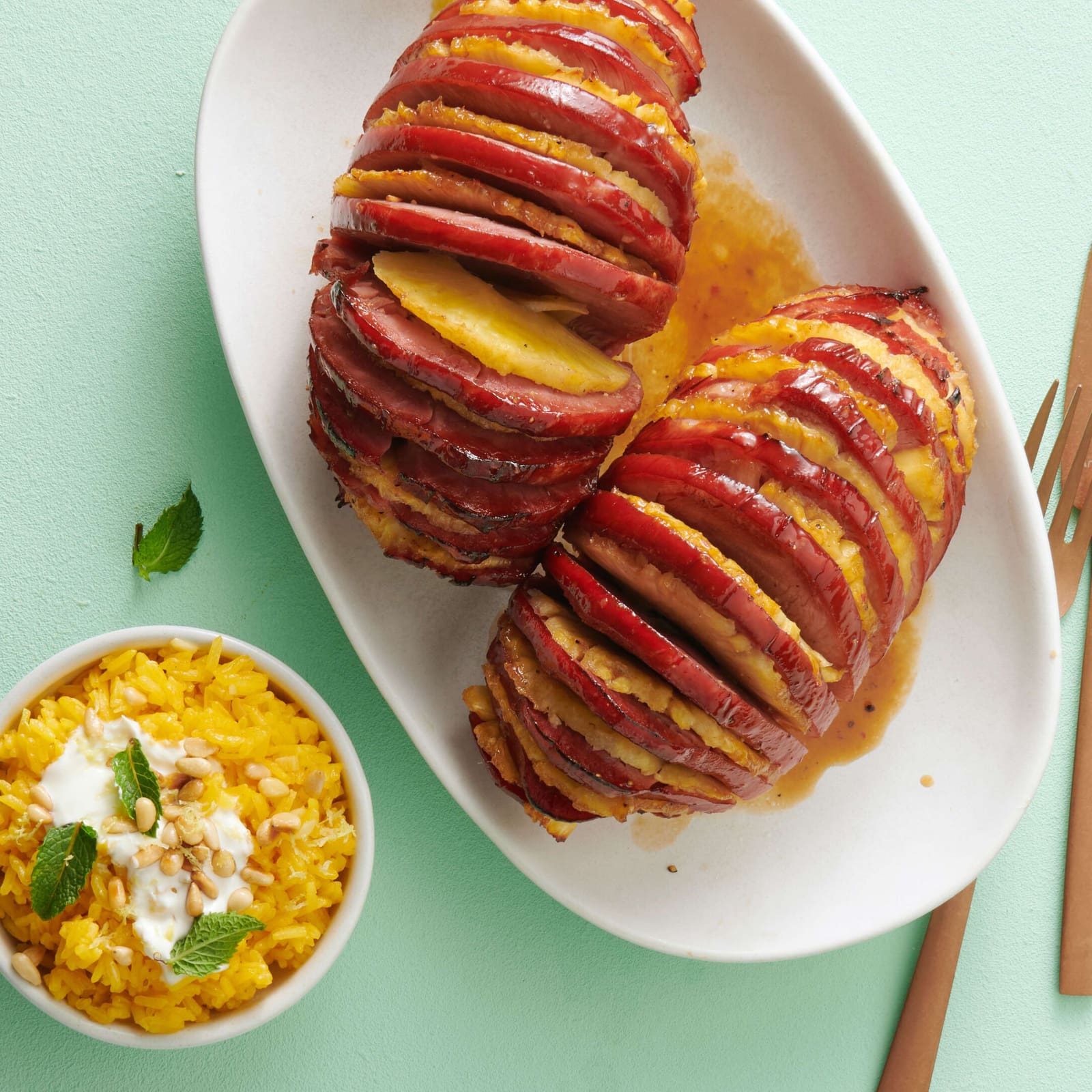 Schinkli mit Honig und Zwiebeln | Rezept