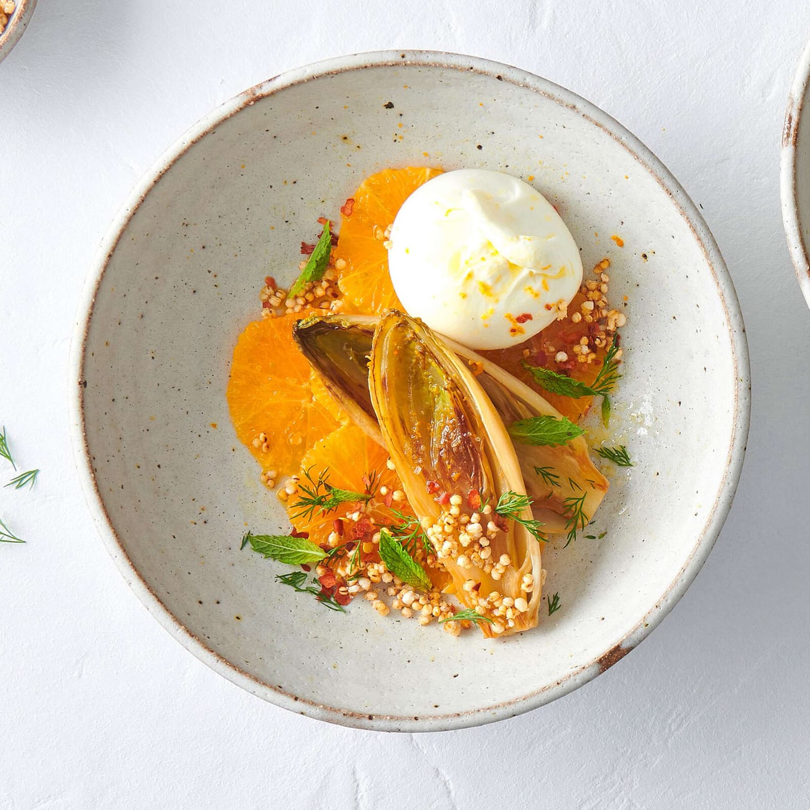 Mandarinen-Chicorée-Salat mit Gremolata | Rezept