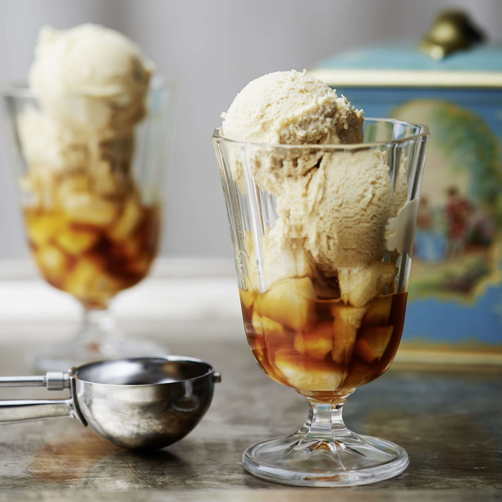 Glace au miel et à la fleur de sel | Recette