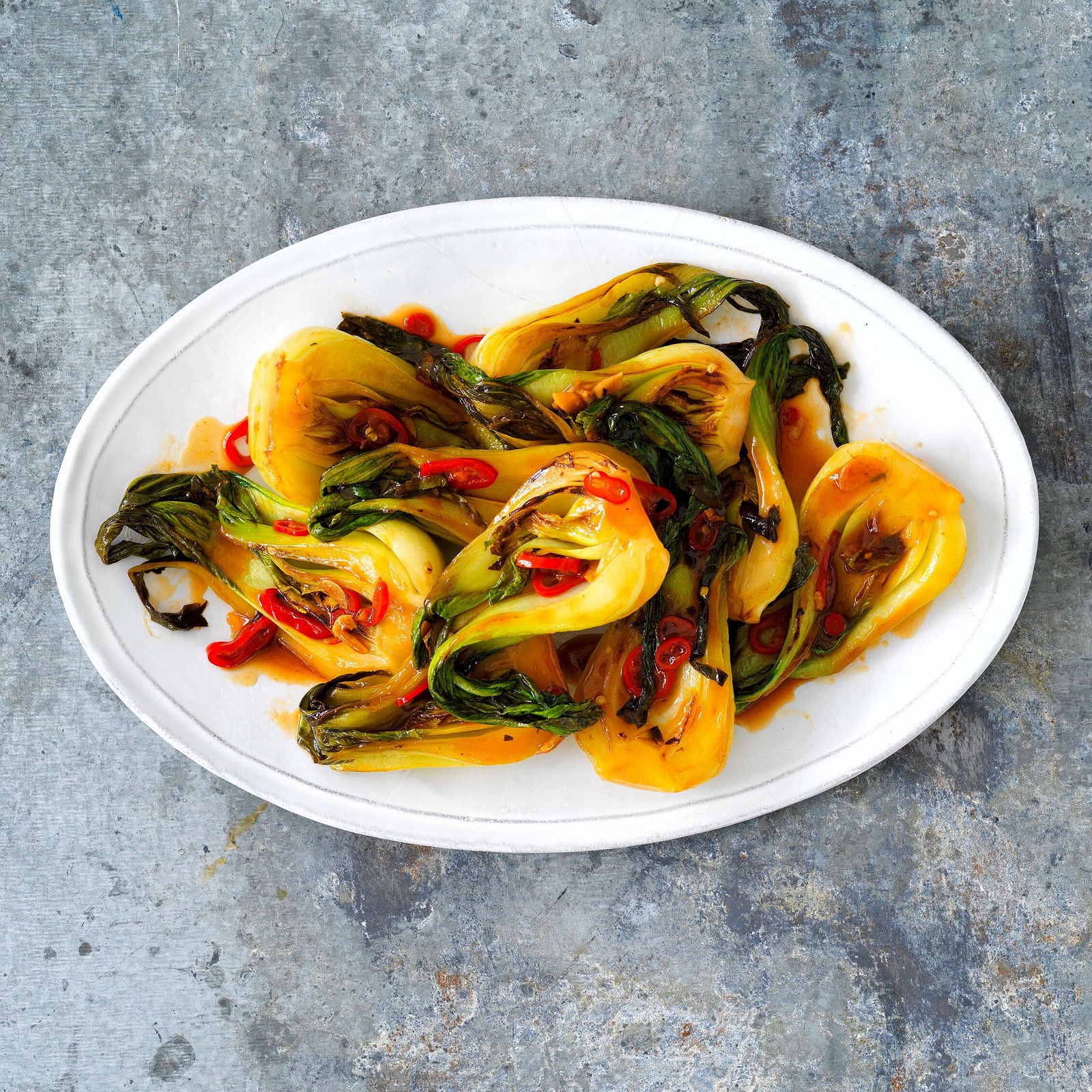 Pak-choï aux champignons | Recette