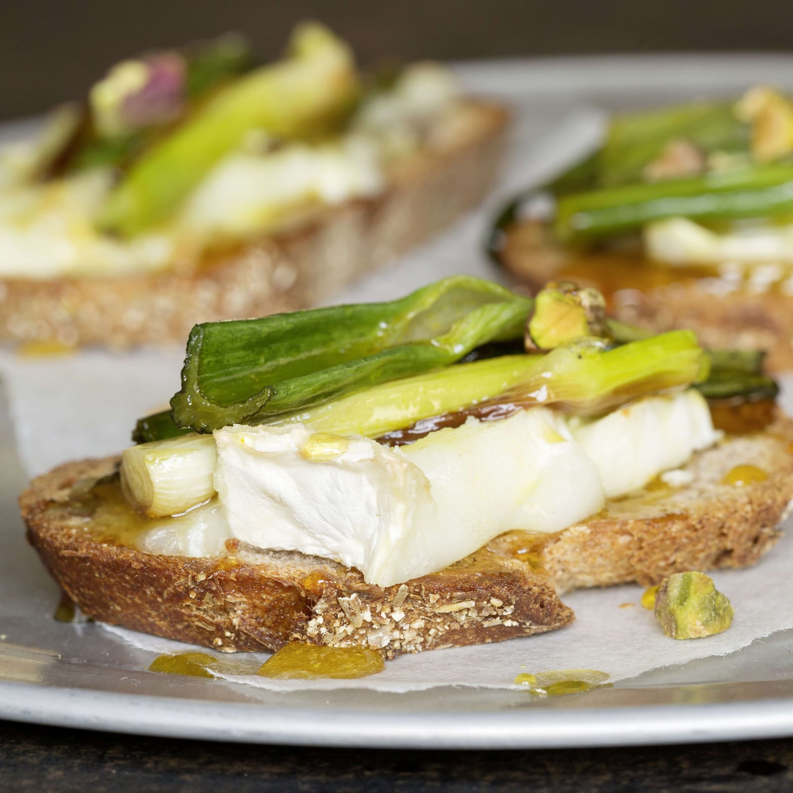 Chèvre chaud mit Salat | Rezept