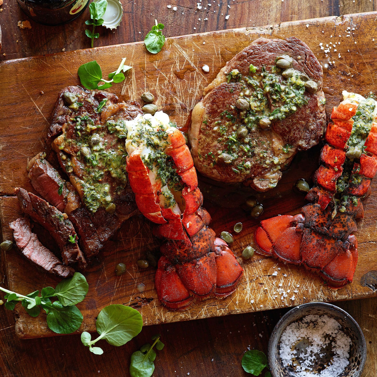 Queue de homard avec purée de chou-fleur à la vanille | Migusto