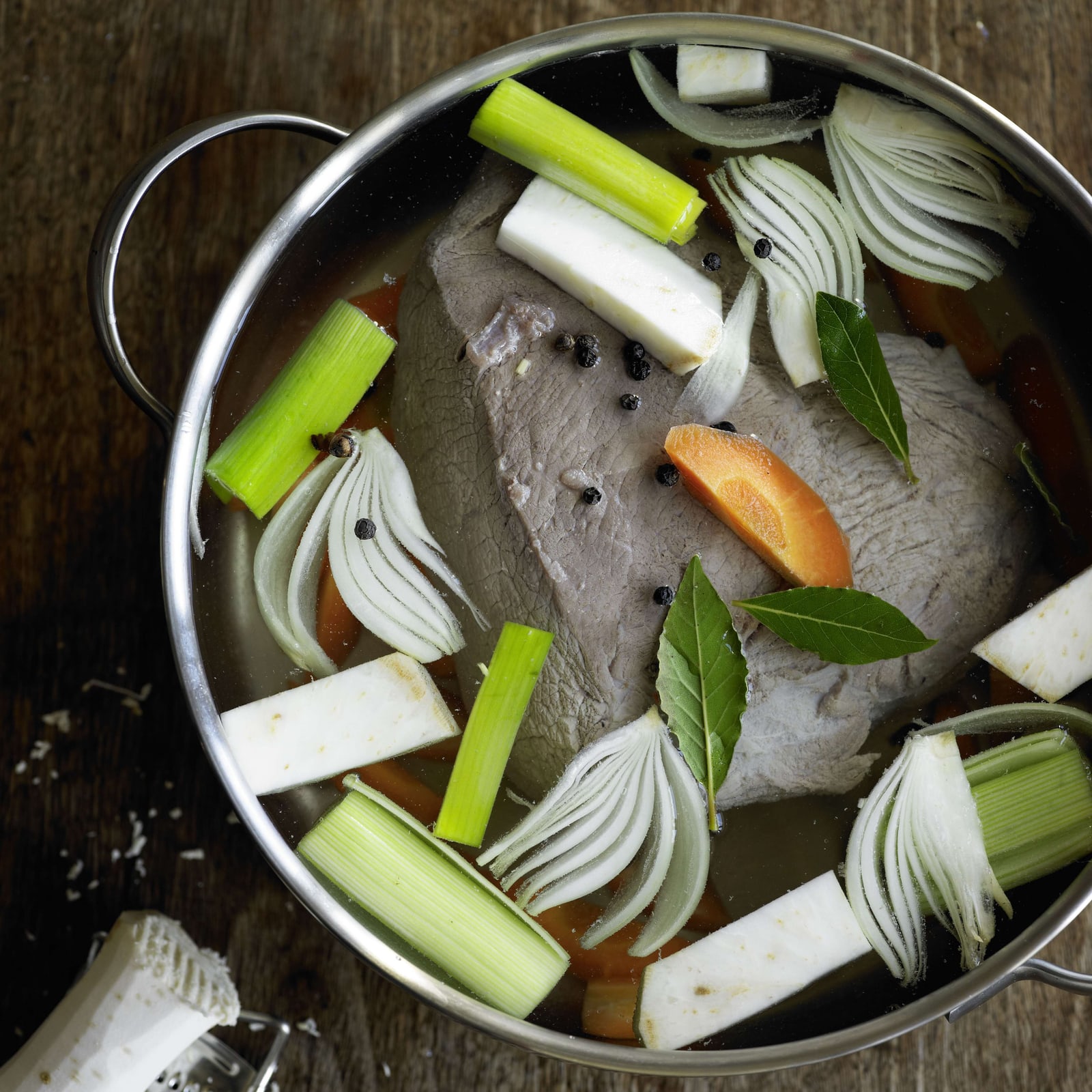 Siedfleisch mit Gemüse | Rezept