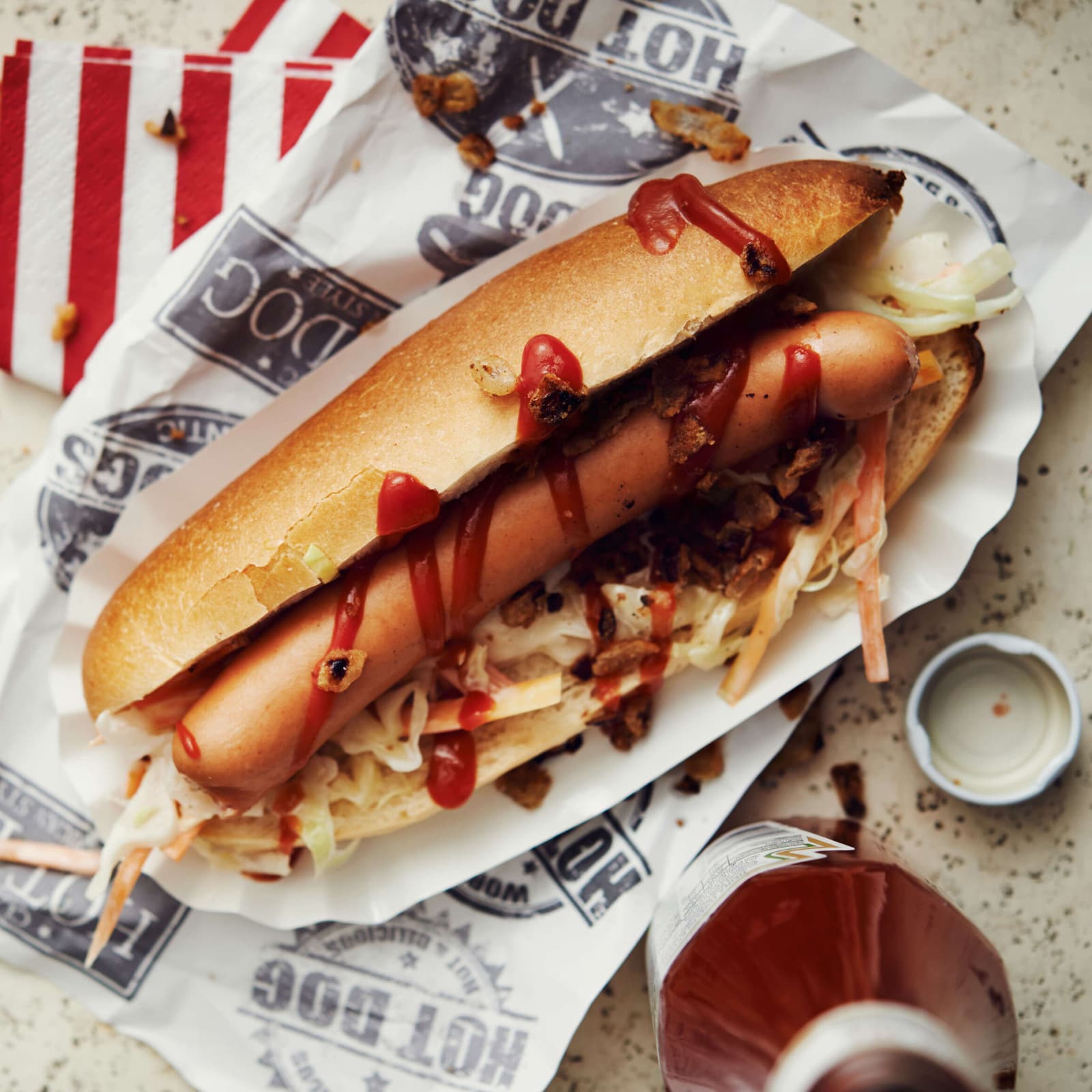 Hotdog El Dorado | Rezept