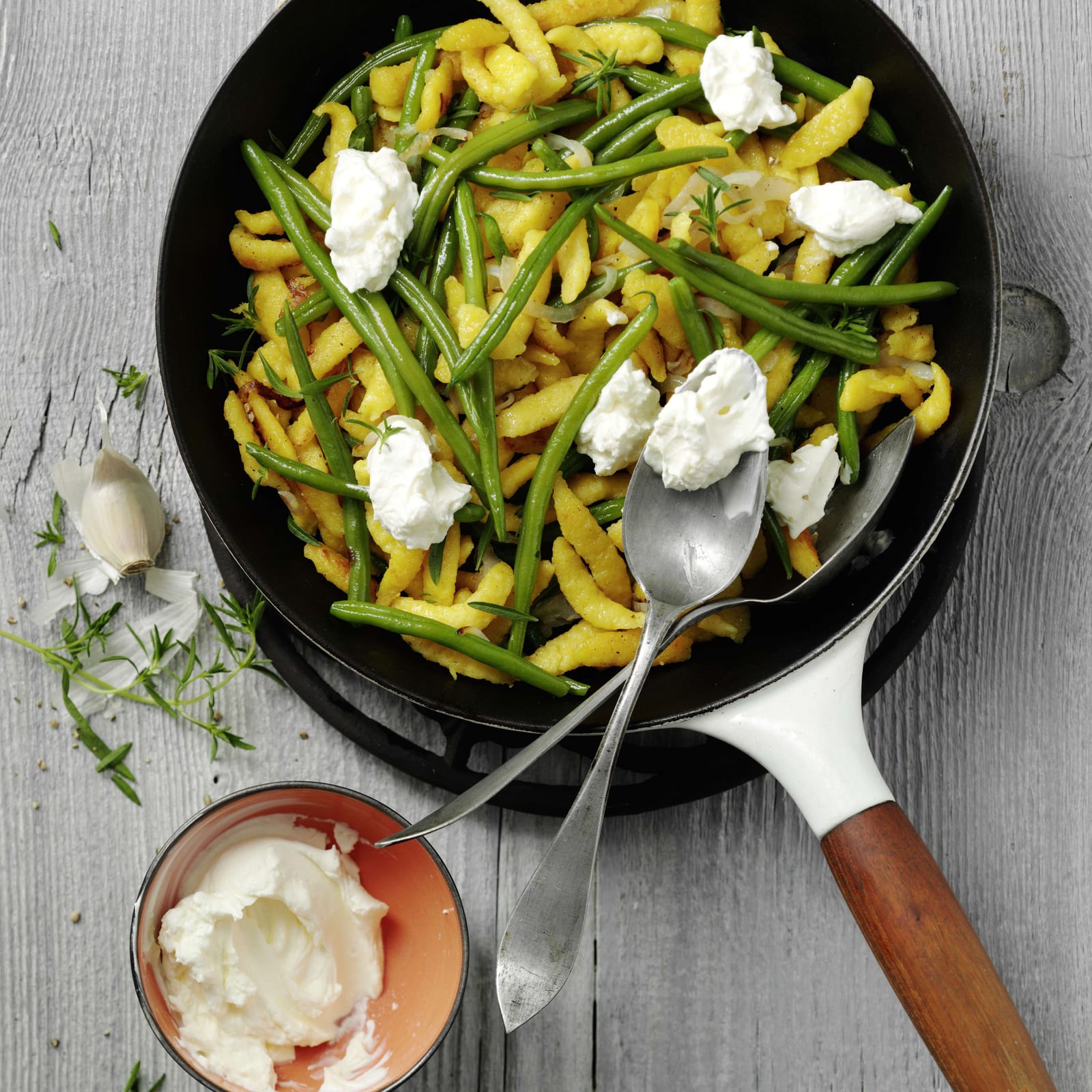 Salade de haricots verts | Recette