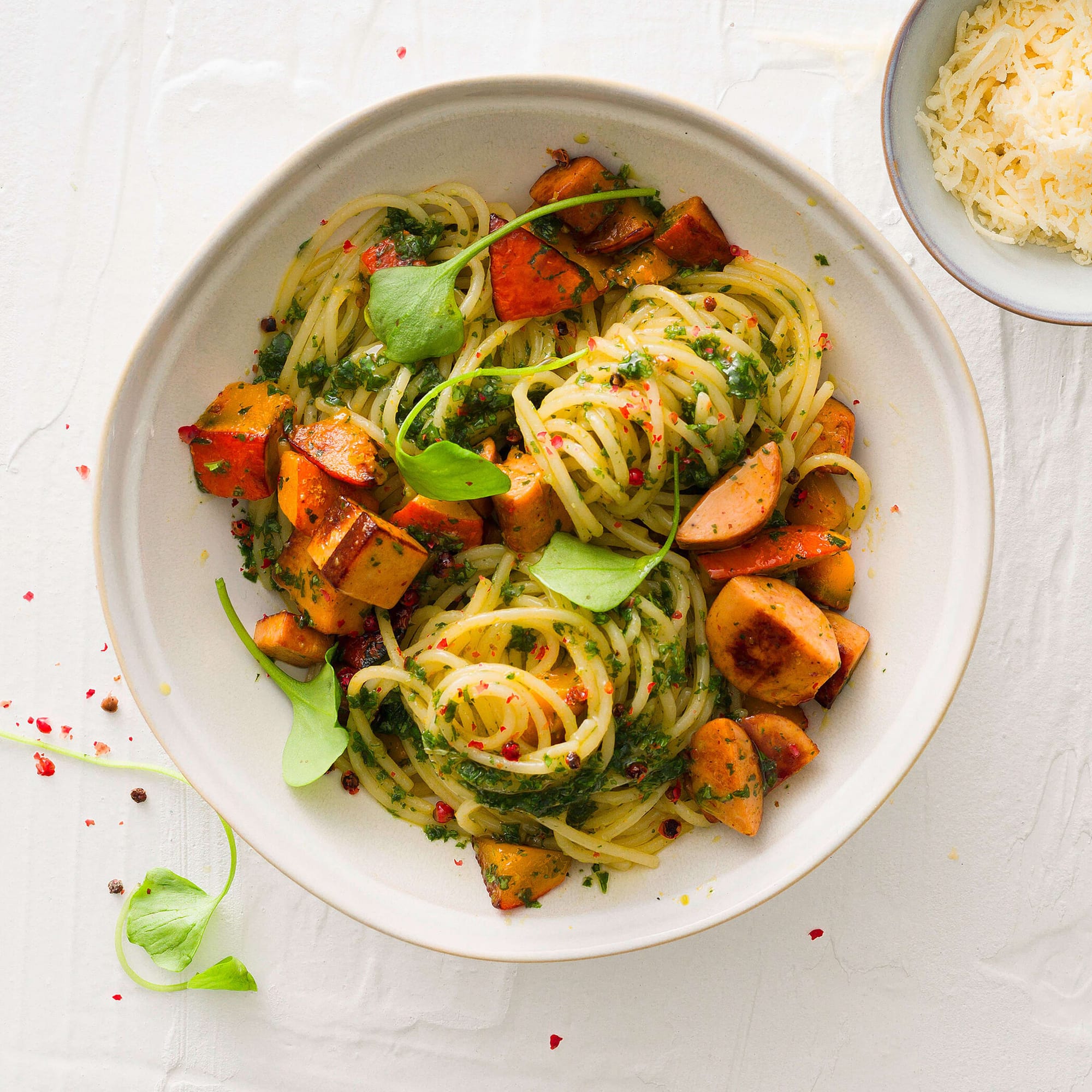 Udon-Nudeln mit Erdnusssauce | Rezept