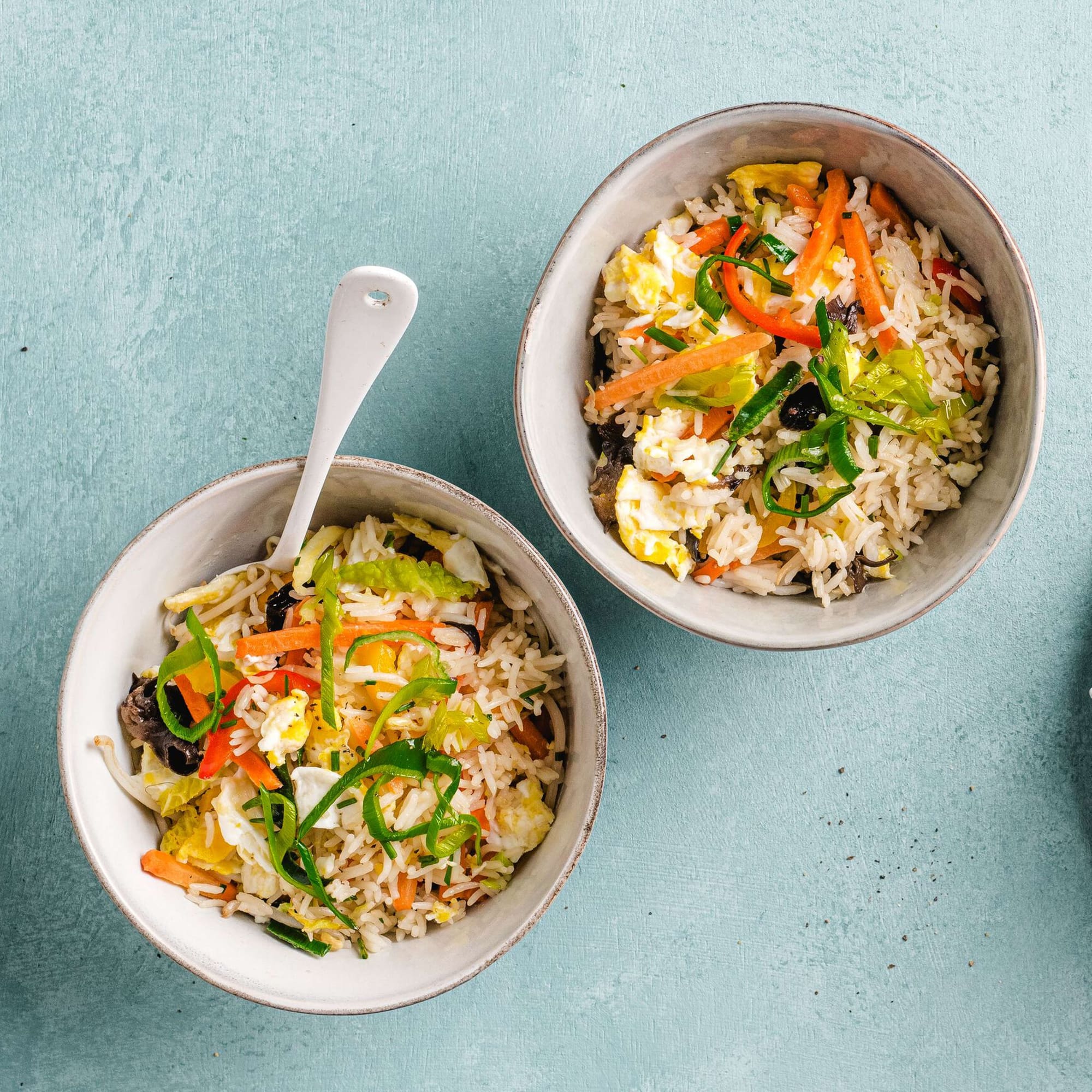 Riz frit aux champignons | Migusto