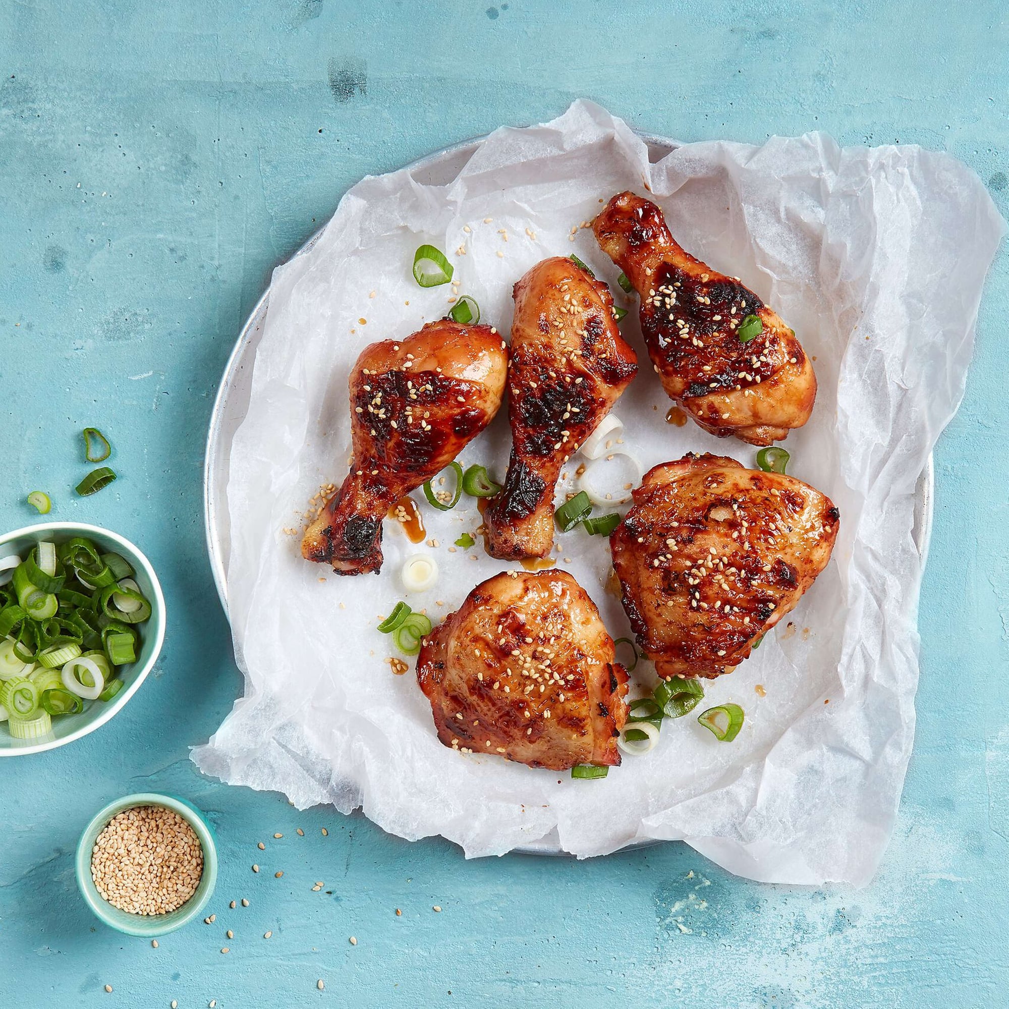 Australisches Grillpoulet mit Melonensalat | Rezept