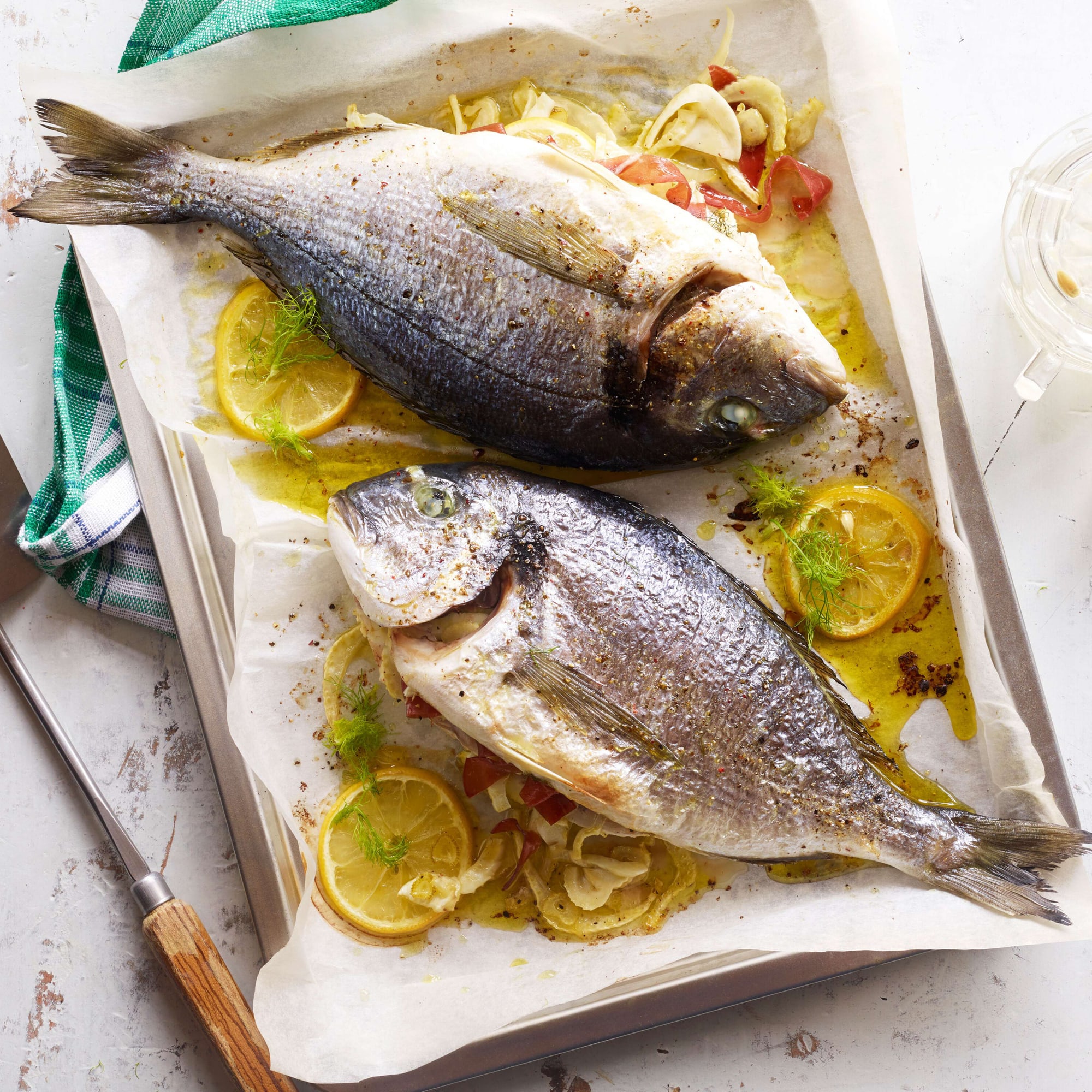 Filets de bar à l'huile d'olive | Recette