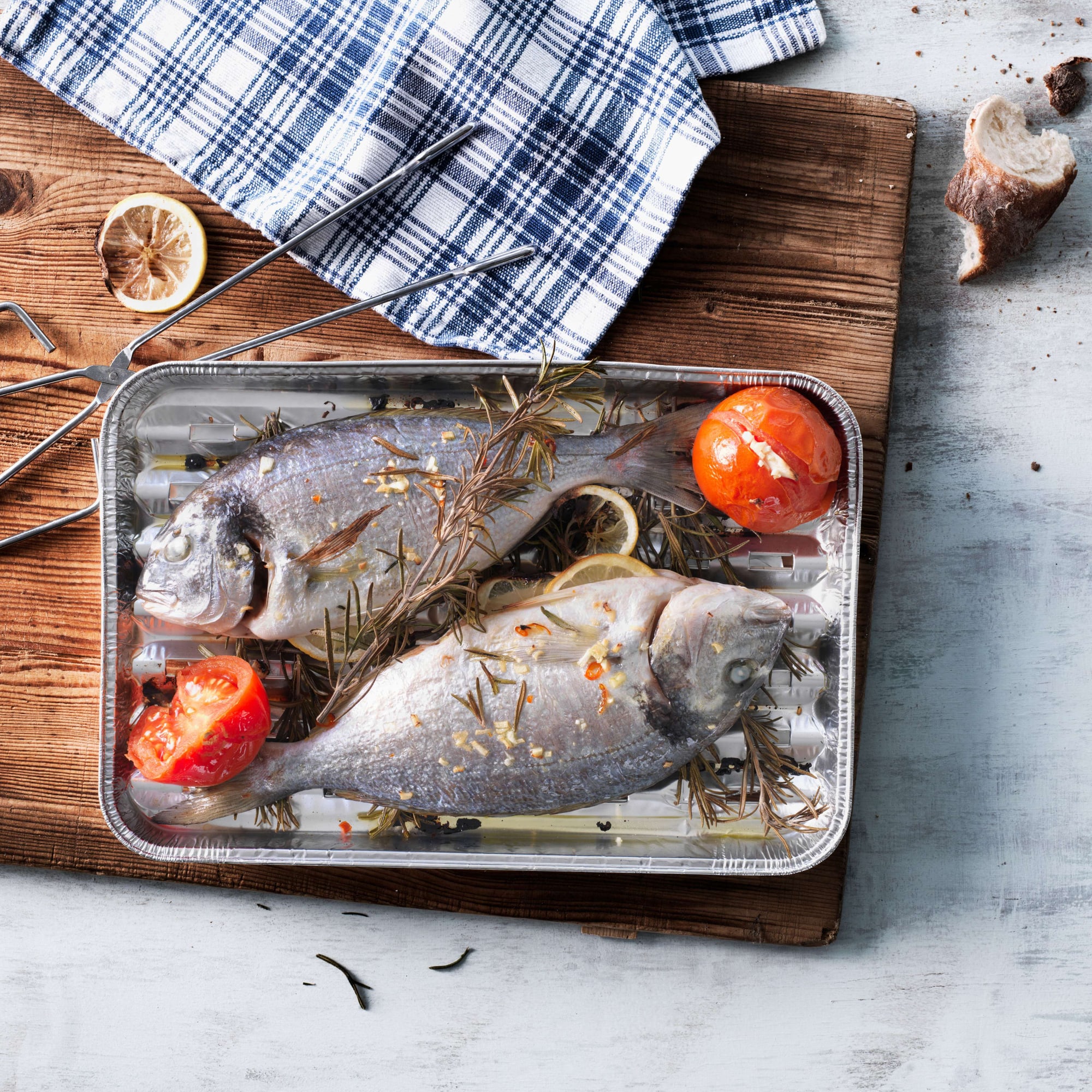 Dorade vom Grill | Rezept