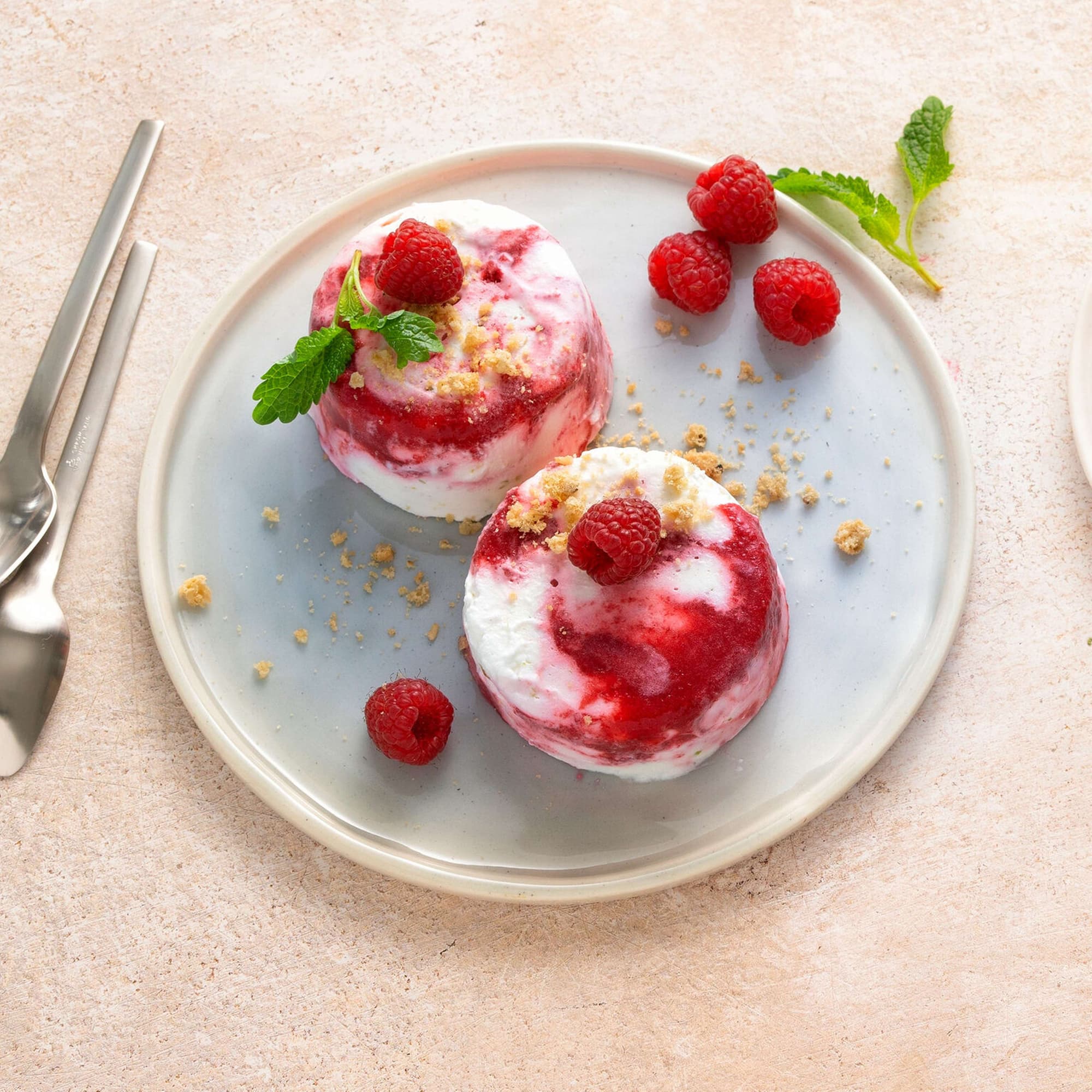 Parfait aux pruneaux sur biscuit | Recette
