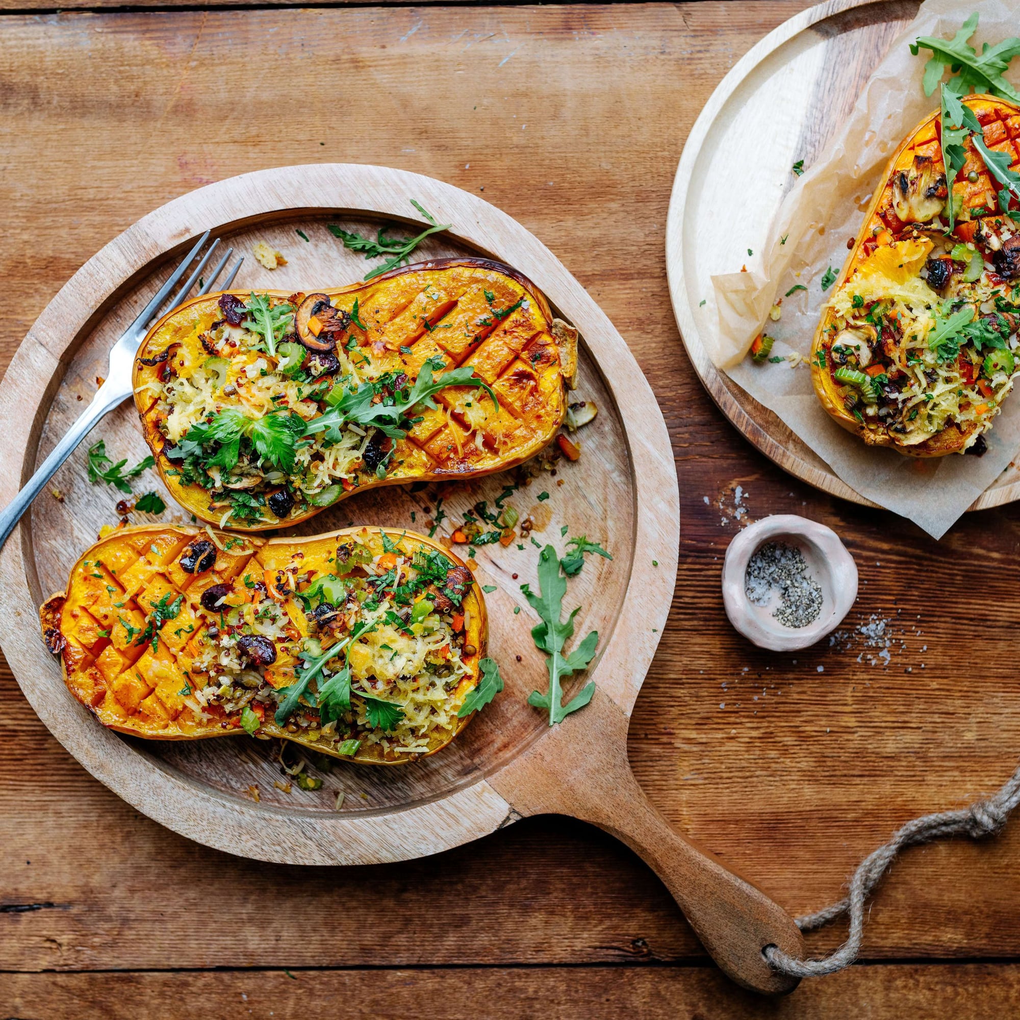 Tranches de courge aux bolets | Migusto