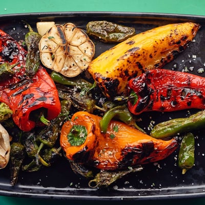 Brochettes de pimientos | Recette