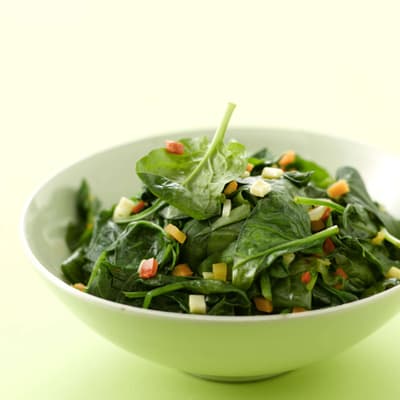 Blattspinat | Rezept