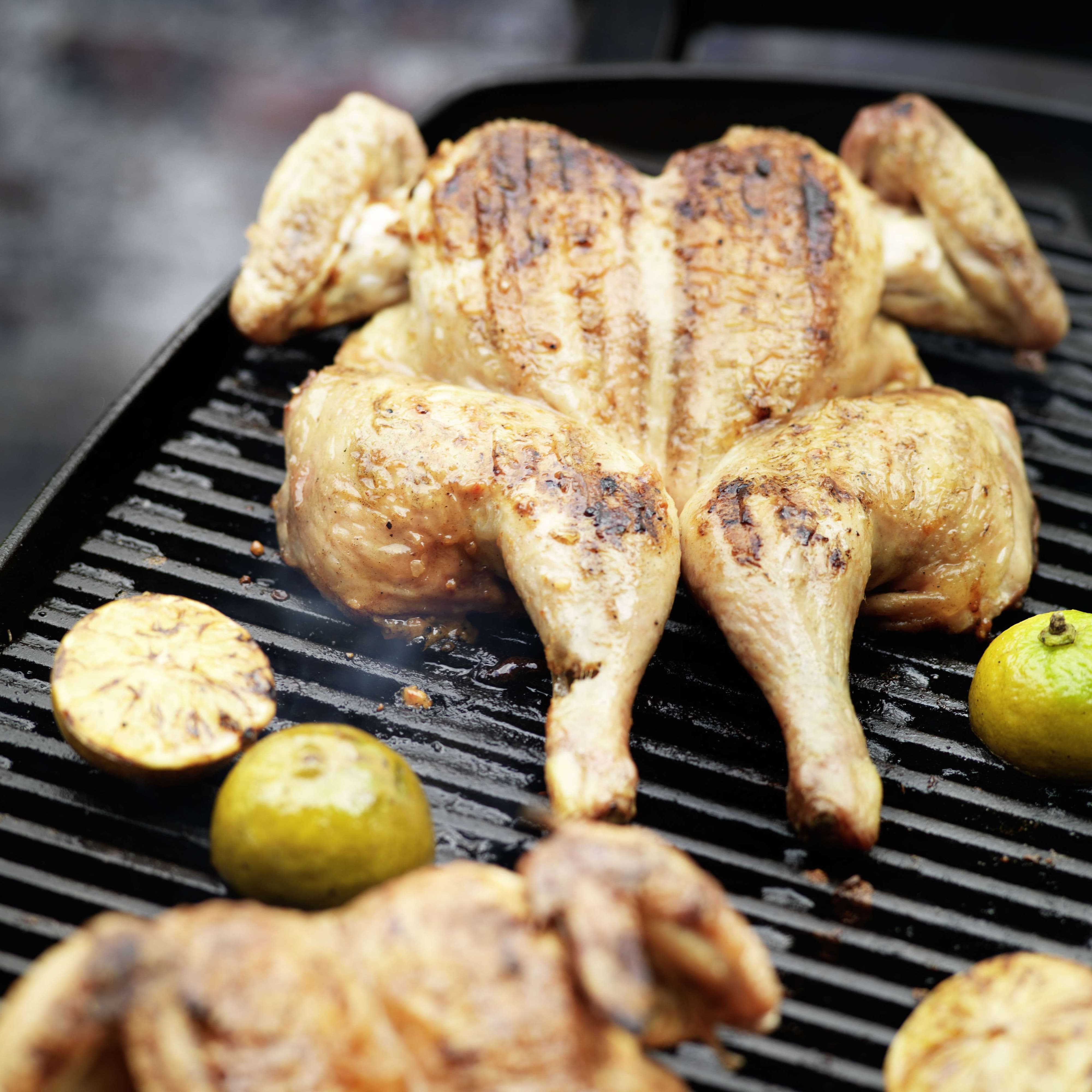 Pollo intero alla brace | Ricetta