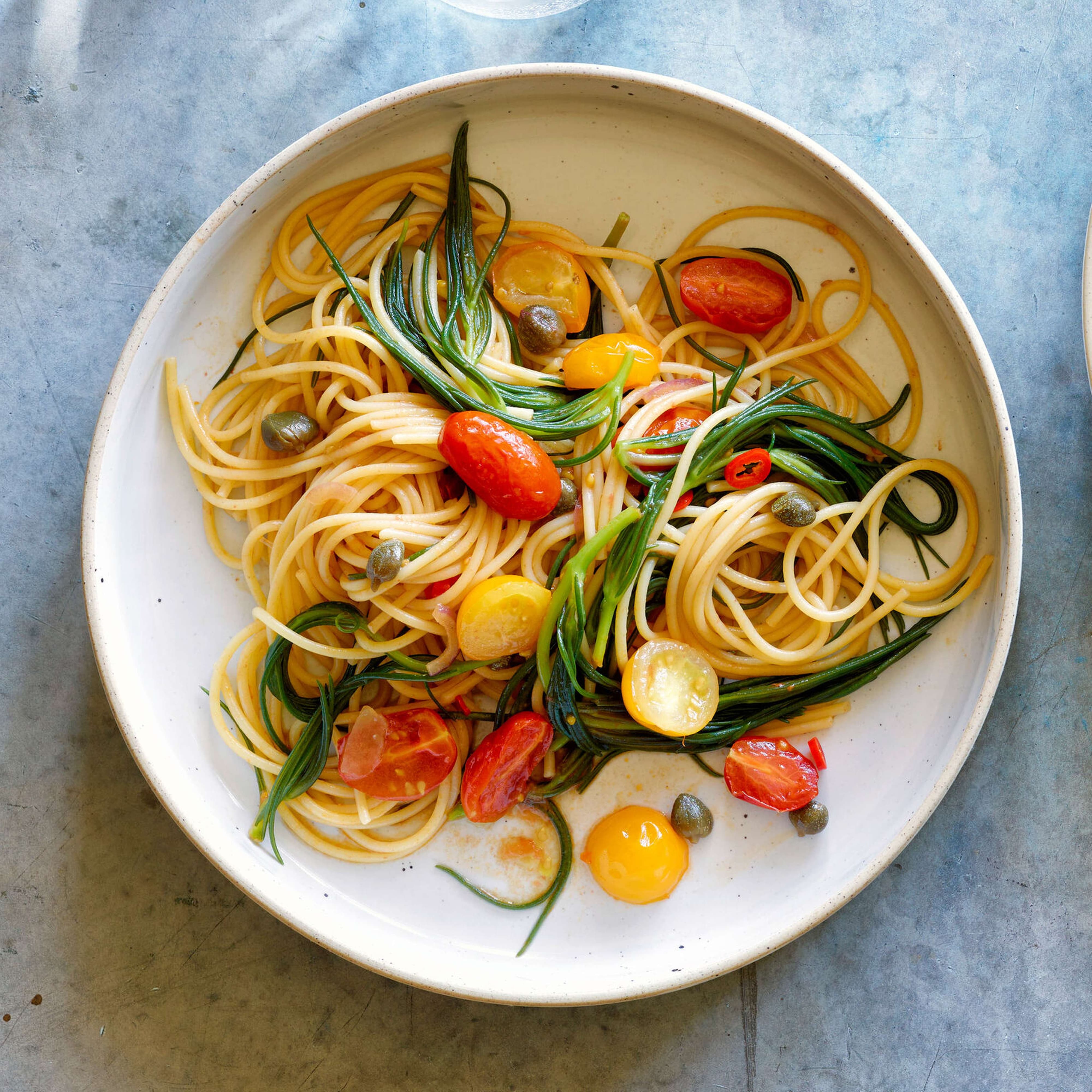 Spaghetti complets à la barba di frate | Recette