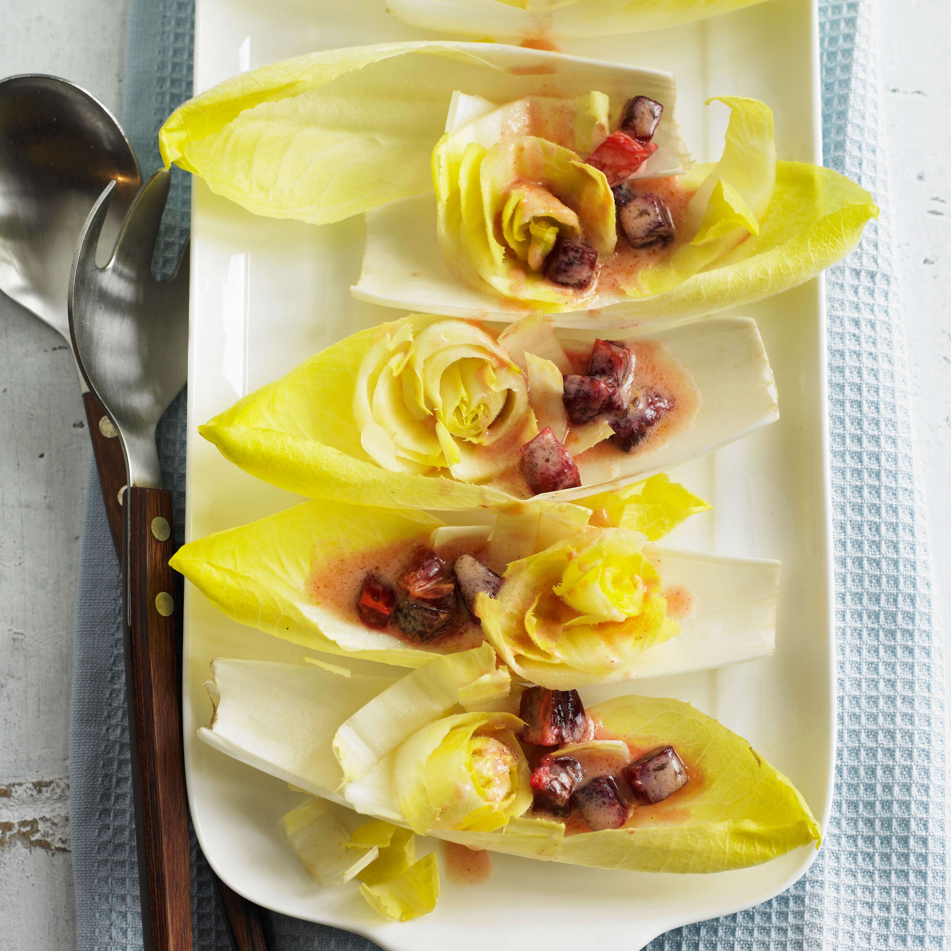 Karotten-Chicorée-Salat | Rezept
