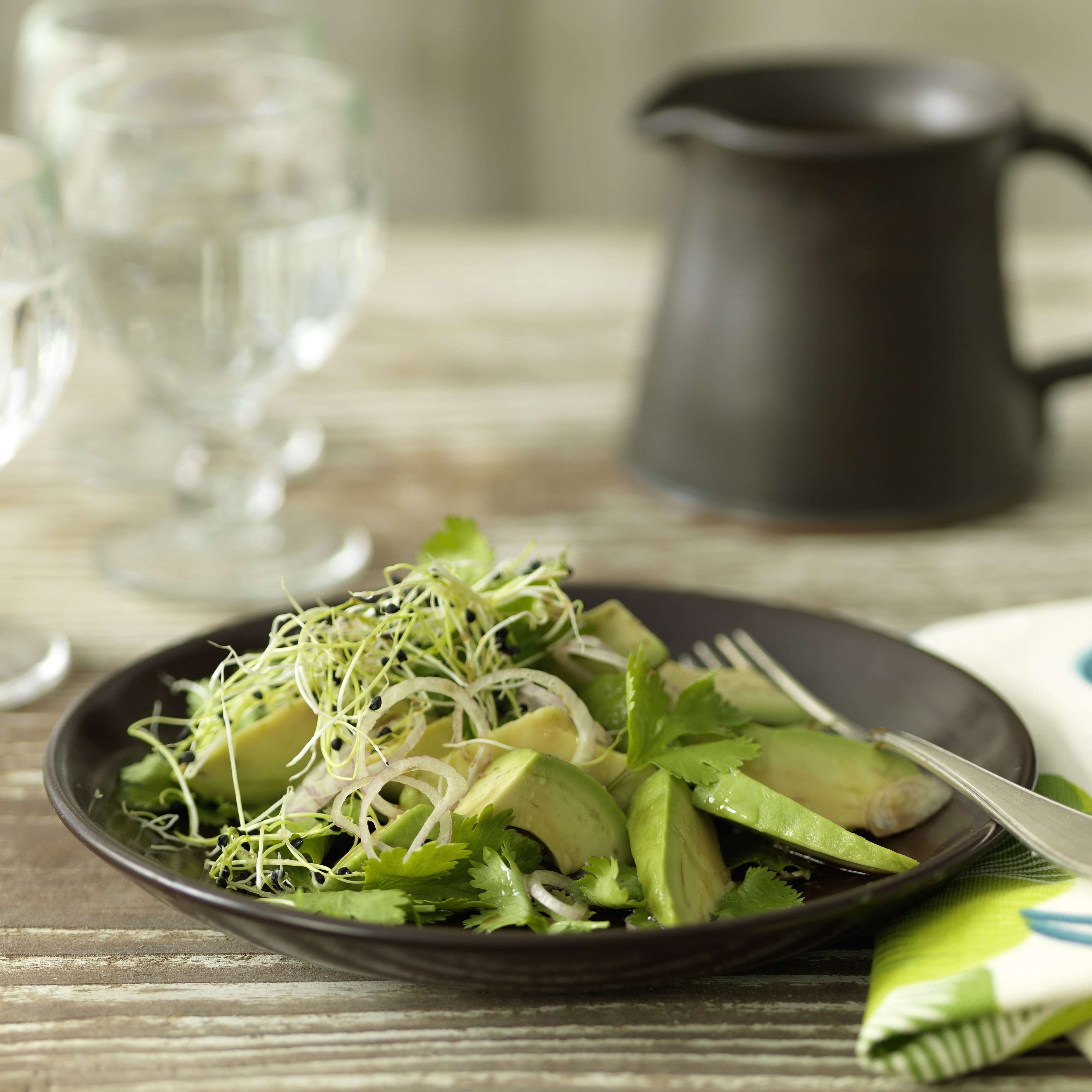 Salade d’avocats en vinaigrette au citron | Recette