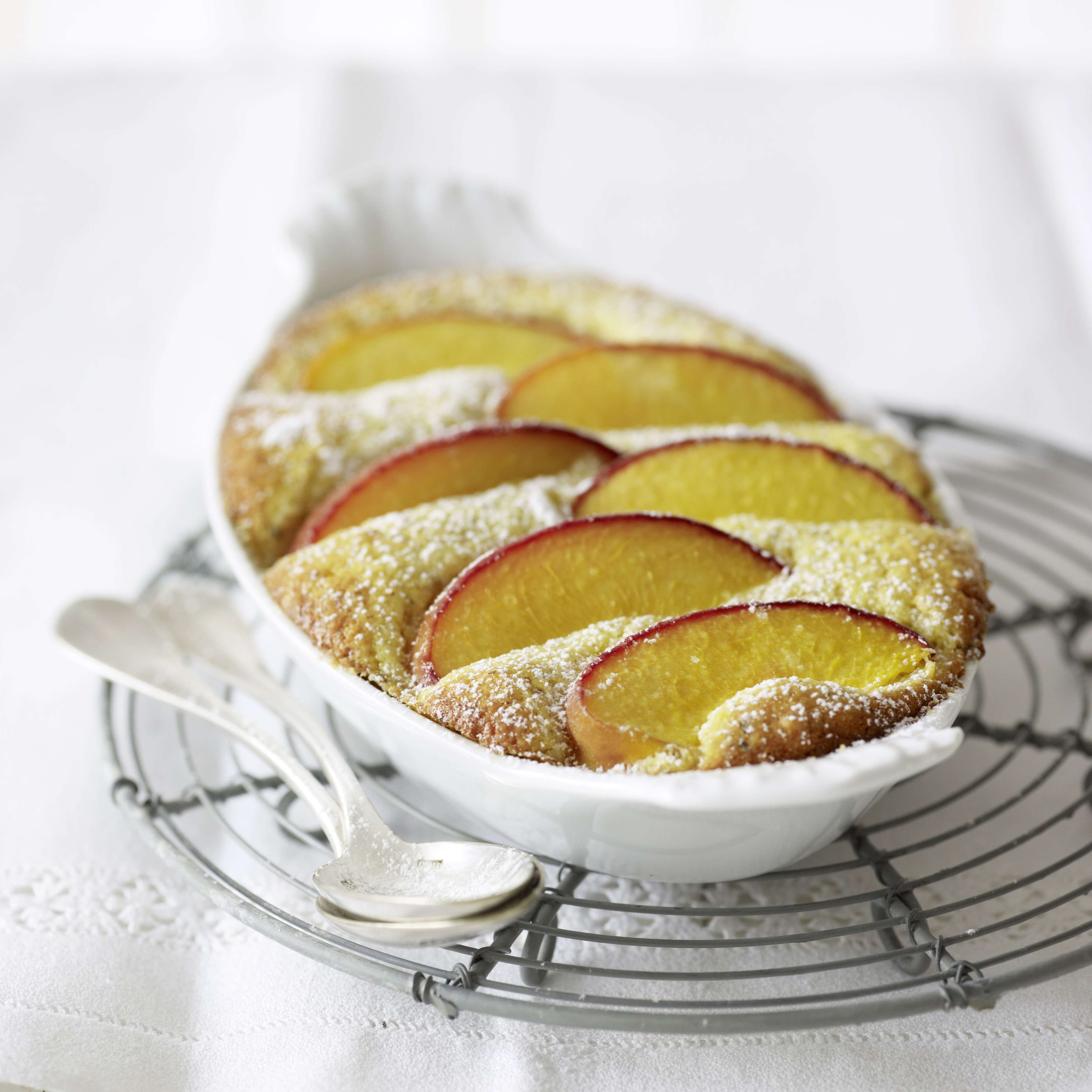 Gratin de pain aux cerises | Recette