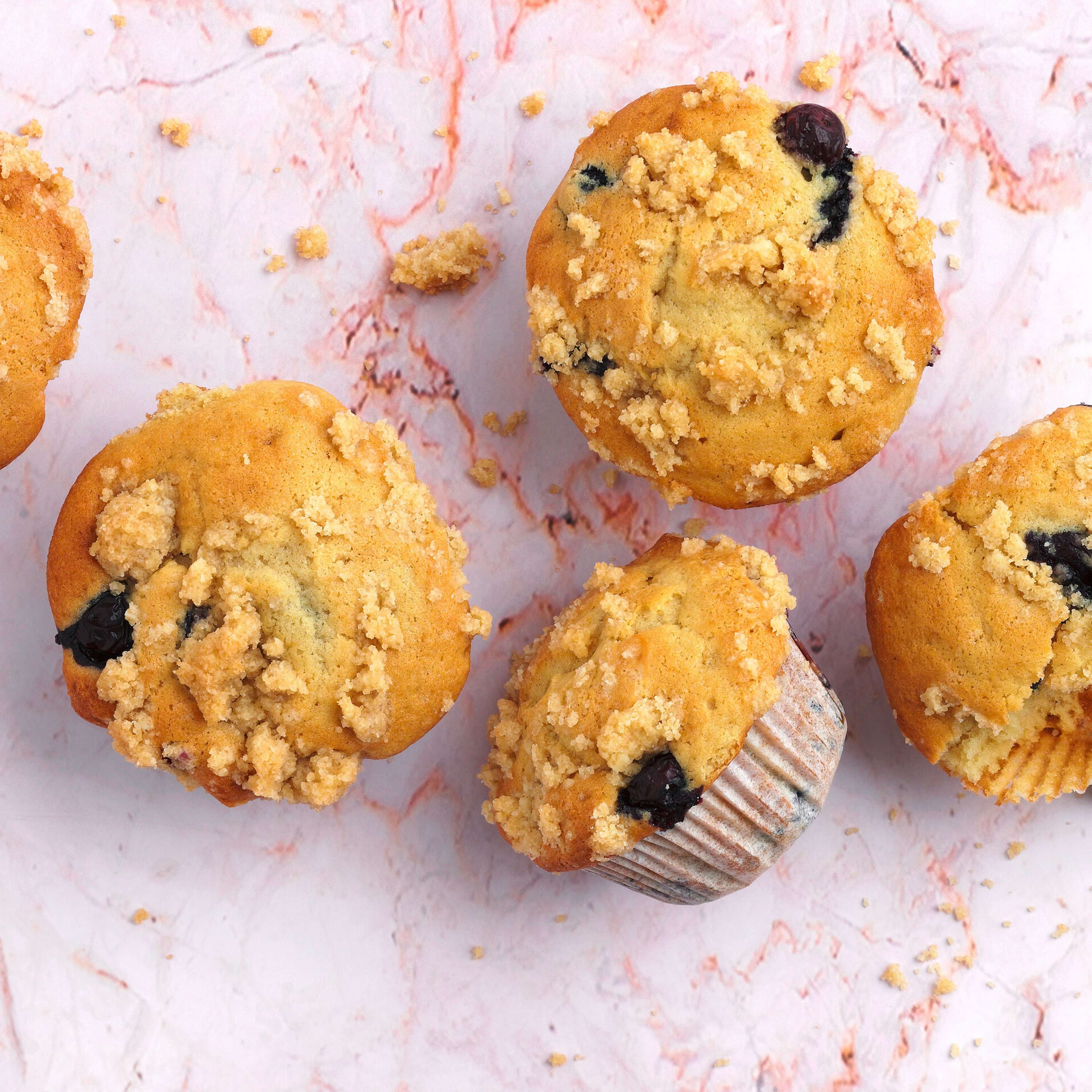 Muffins aux myrtilles | Recette